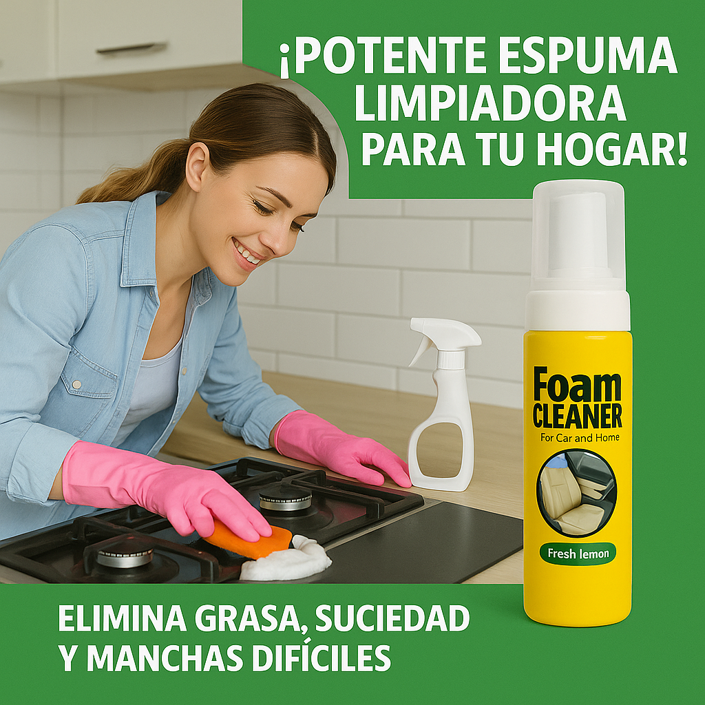 ESPUMA LIMPIADORA FOAM CLEANER PRO® – Nubbi